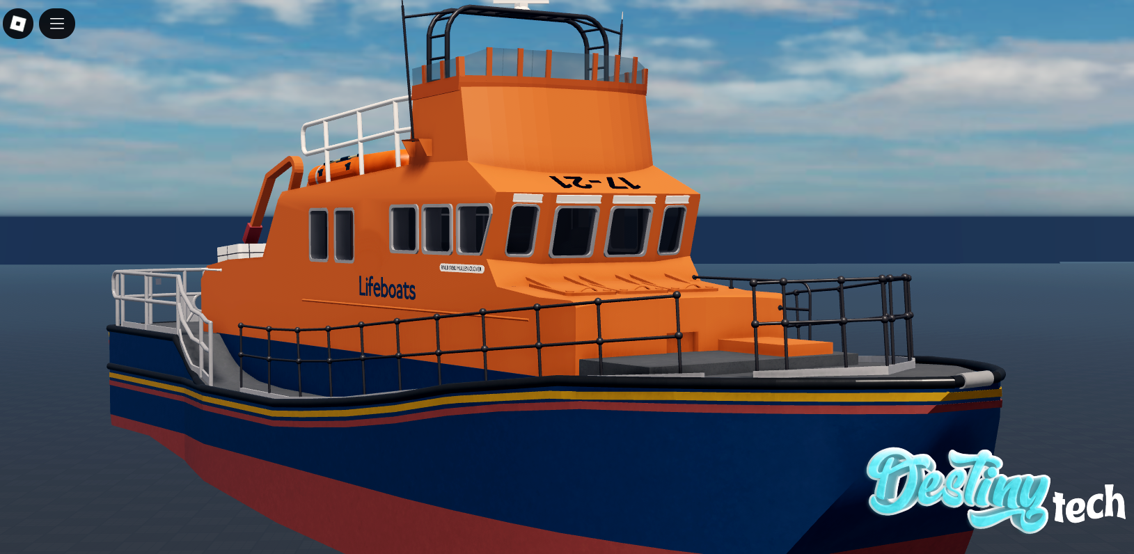 Navy Lifeboat | BuiltByBit