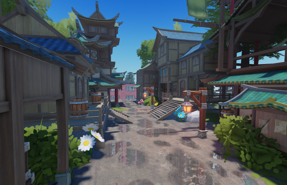 Floating Sakura Village | BuiltByBit