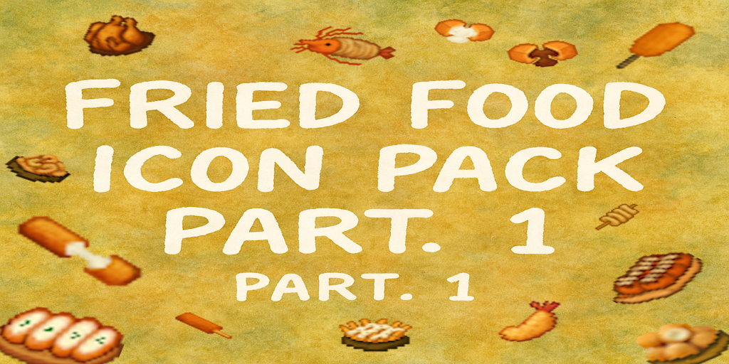 Fried Food Icon Pack | BuiltByBit