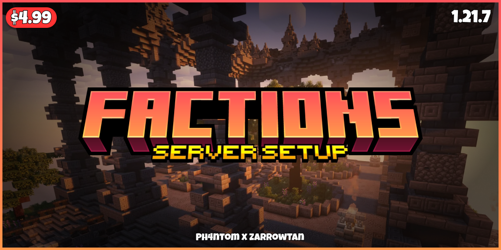 Factions Setup | All Time Low Offer | BuiltByBit