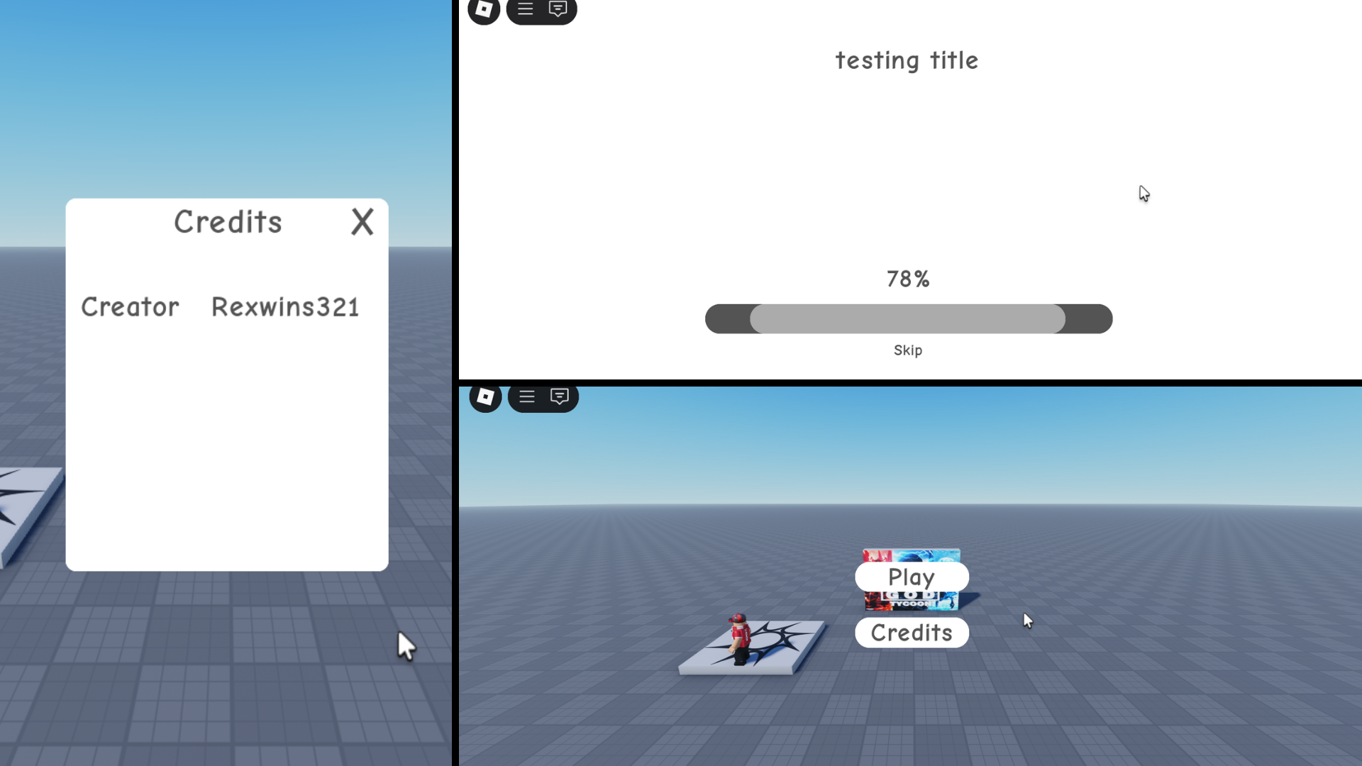 Loading Screen & Main Menu system | BuiltByBit