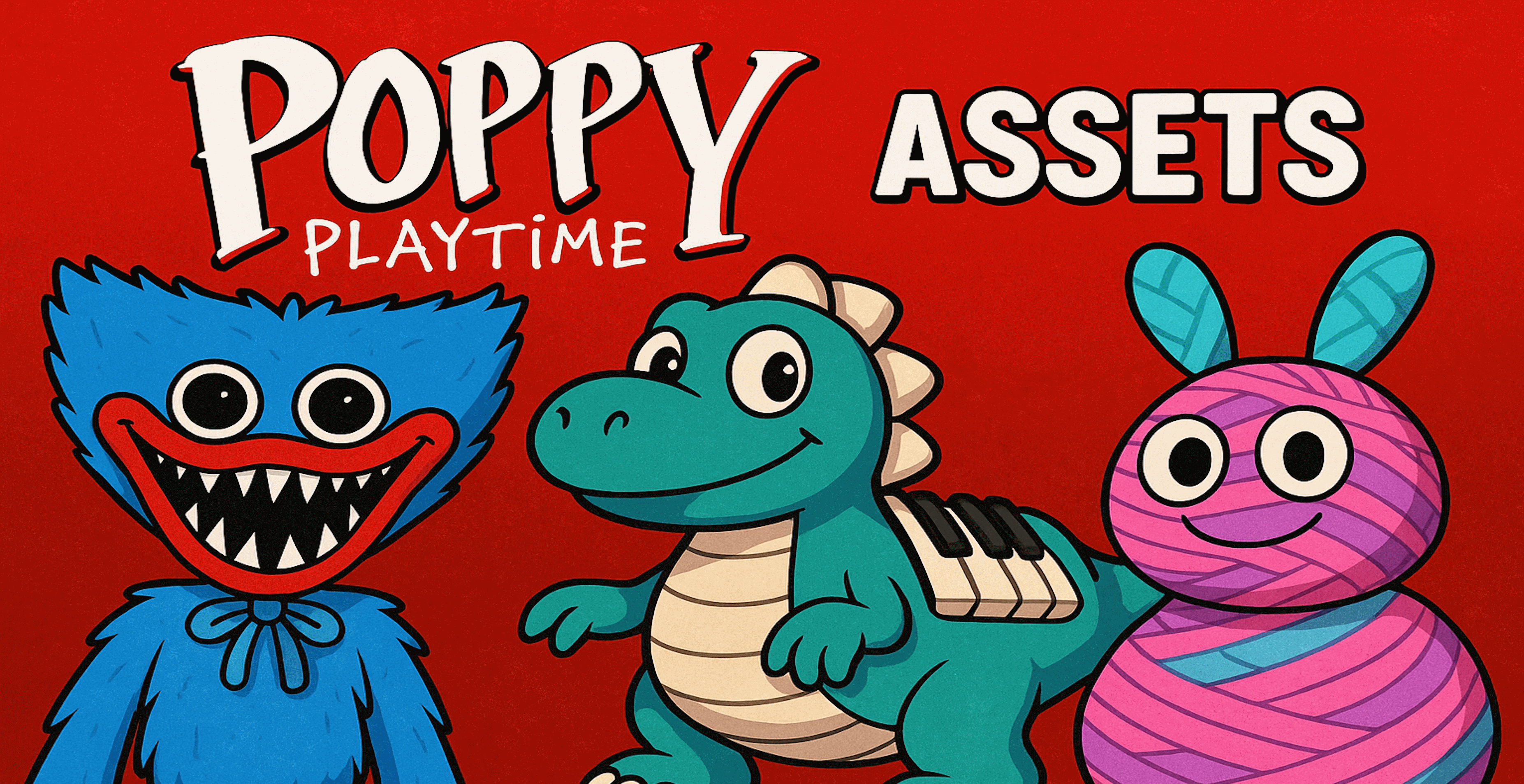 Poppy Playtime Monster Pack Vol 1 | BuiltByBit