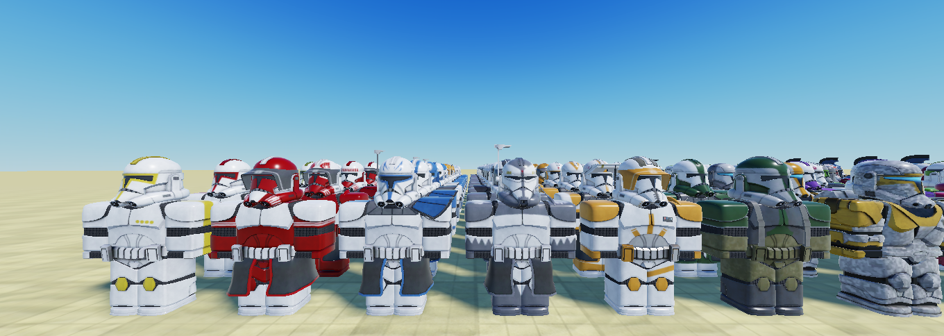 Galactic Republic Morphs | BuiltByBit