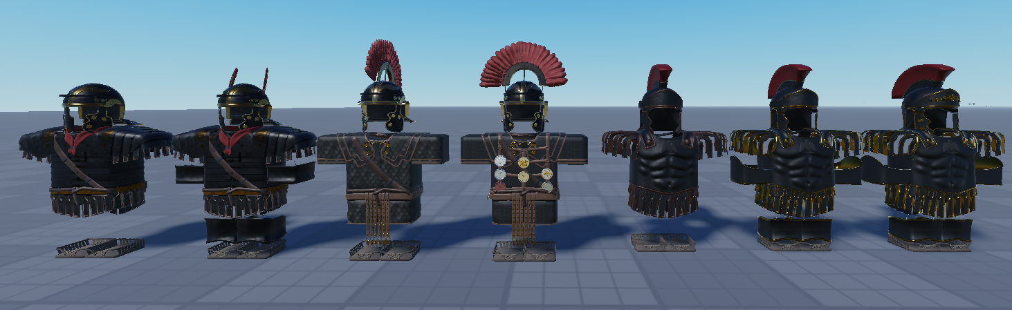 Roman Legions Armor Set | BuiltByBit