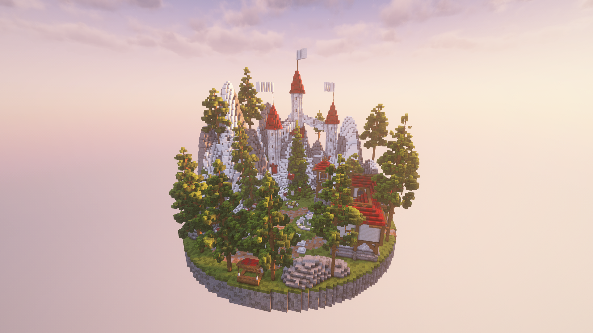 100x100 Server Spawn | Red Theme | BuiltByBit