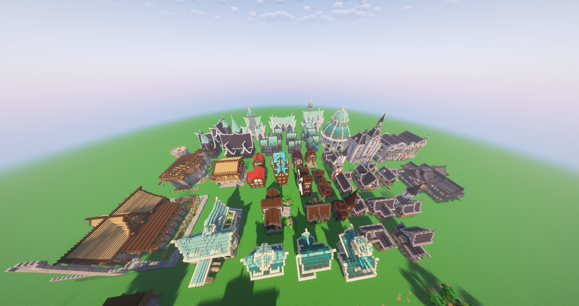 Medieval Buildings/Houses 50 pack | BuiltByBit