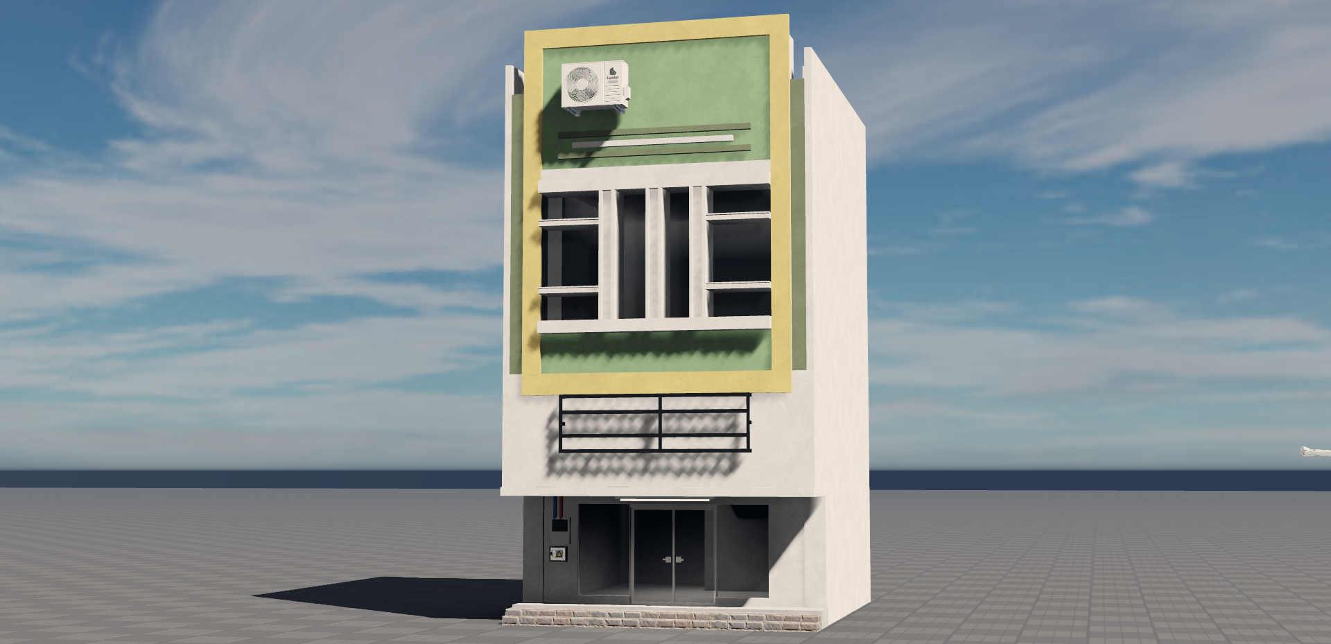 Yellow Shophouse | BuiltByBit