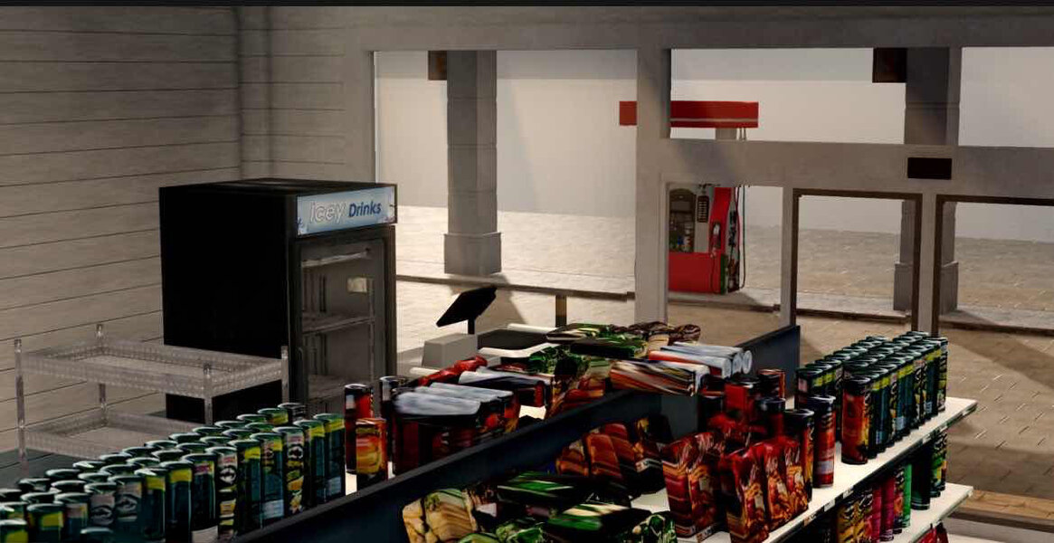 Large Gas Station | BuiltByBit