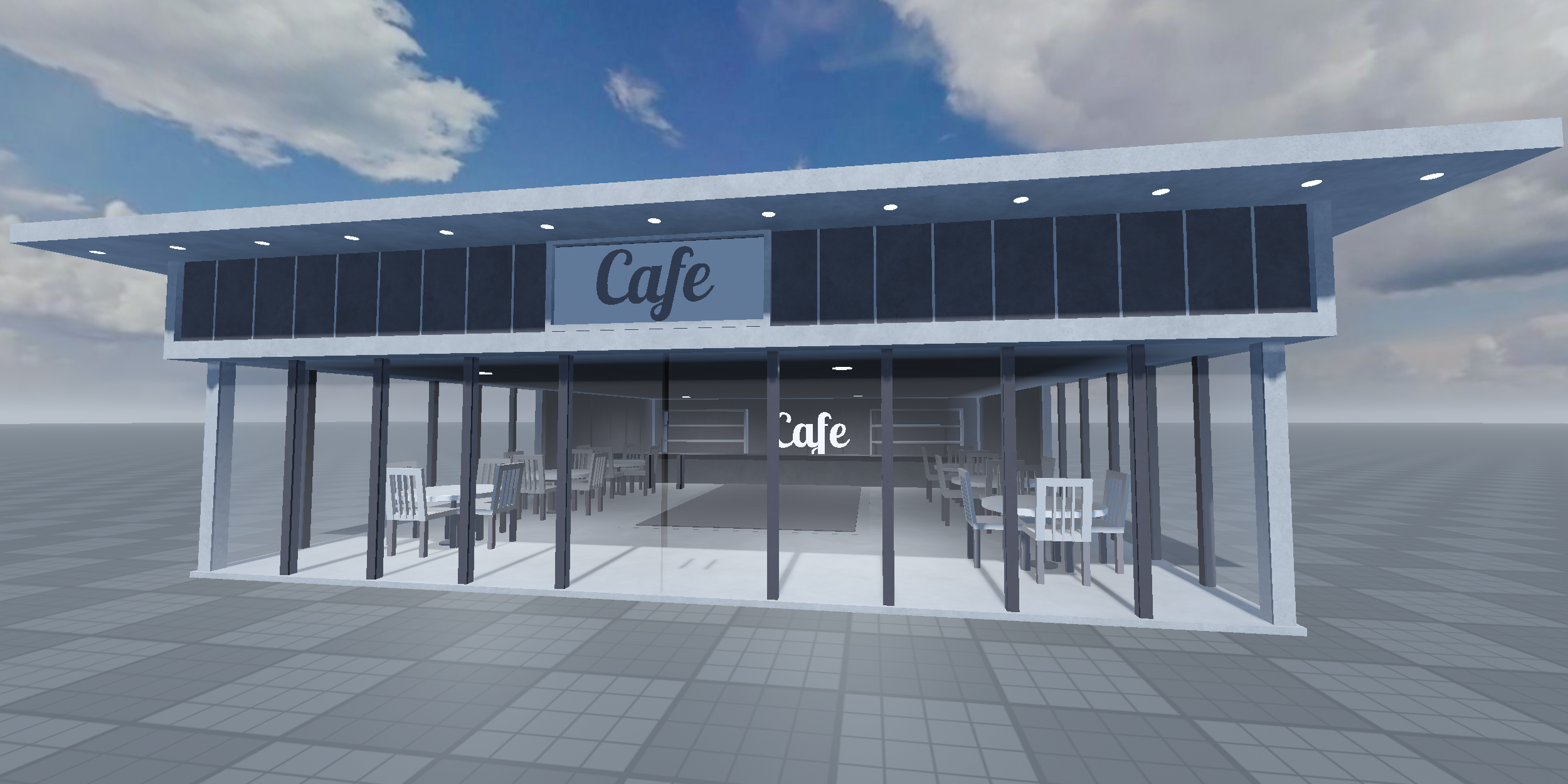 Modern Cafe V1 | BuiltByBit