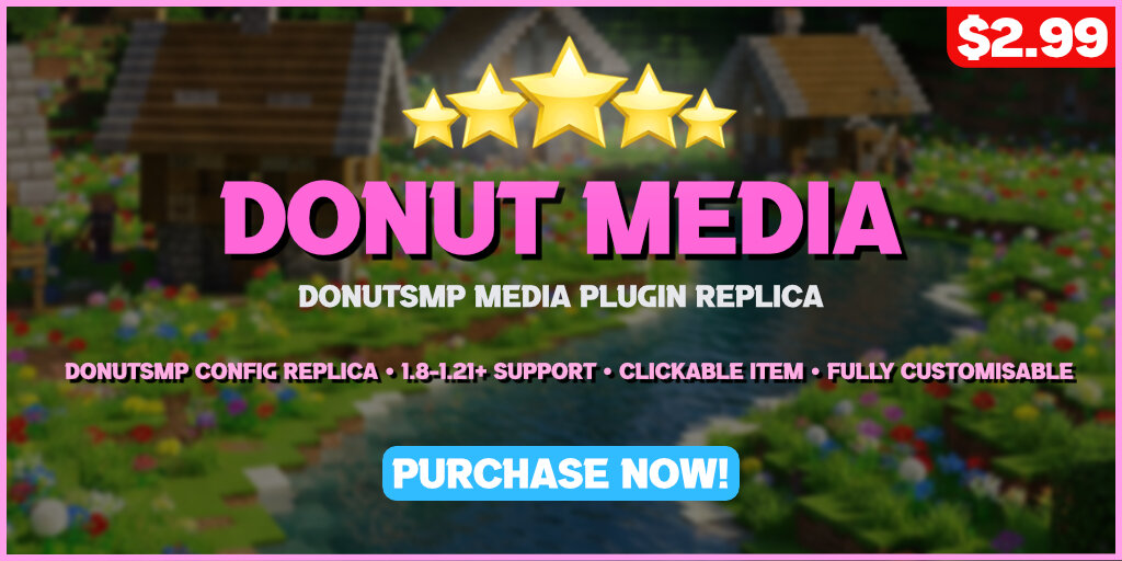 Media | DonutSMP Rank Requirements | BuiltByBit
