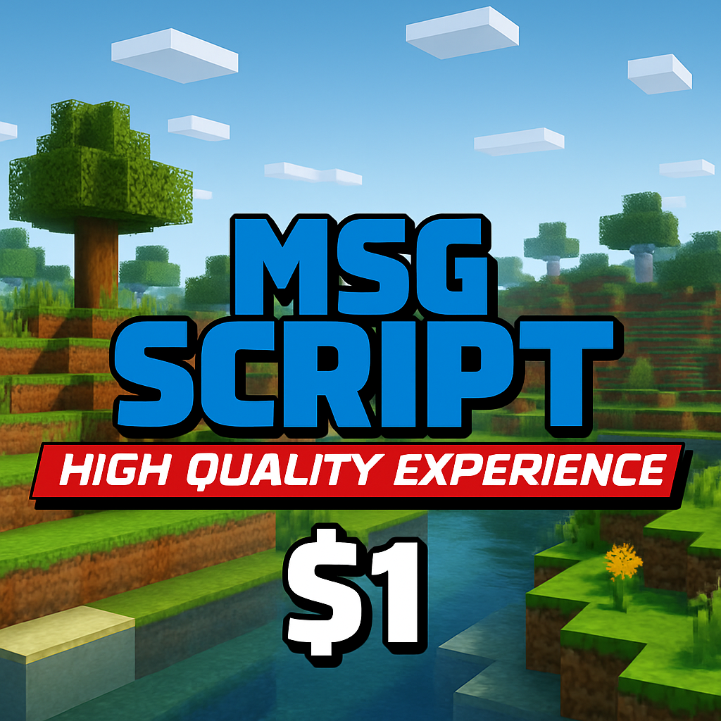 Message Script | BuiltByBit