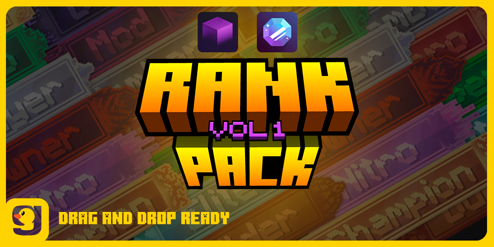 Ranks Pack | Prefixes and Icons | BuiltByBit