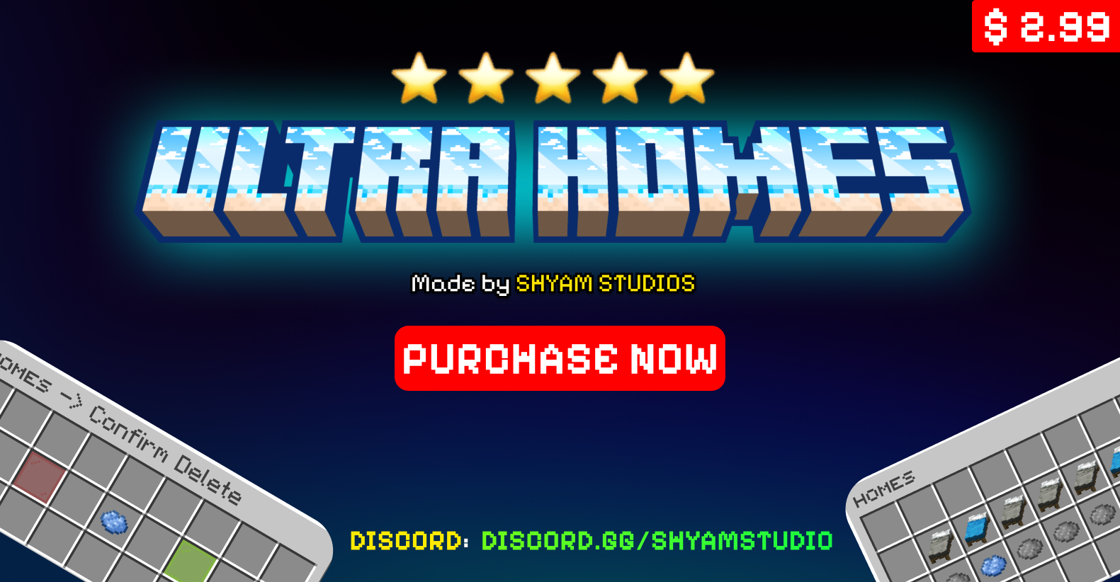 UltraHomes - Advanced Multi-Home System | BuiltByBit