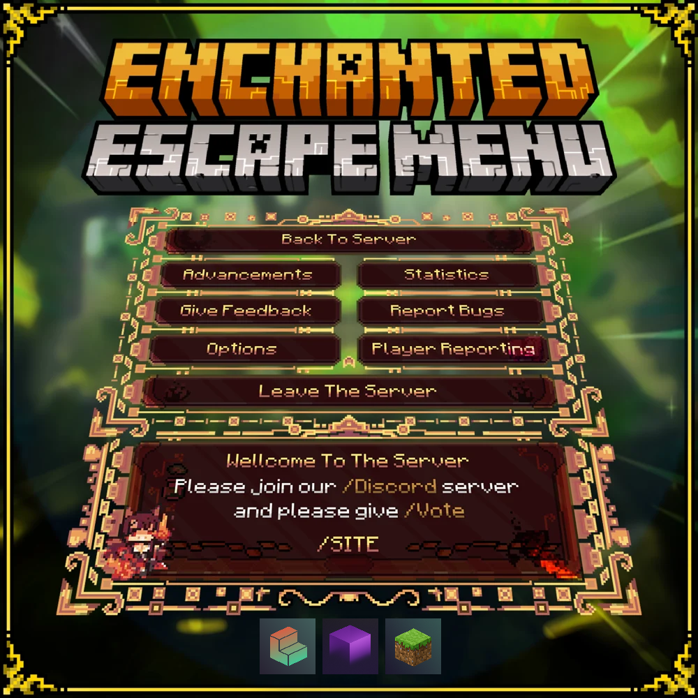 Enchanted ESC Menu | BuiltByBit