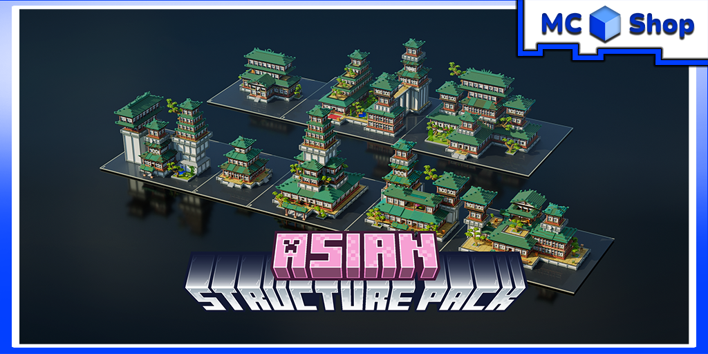 Asian Structure Pack | BuiltByBit