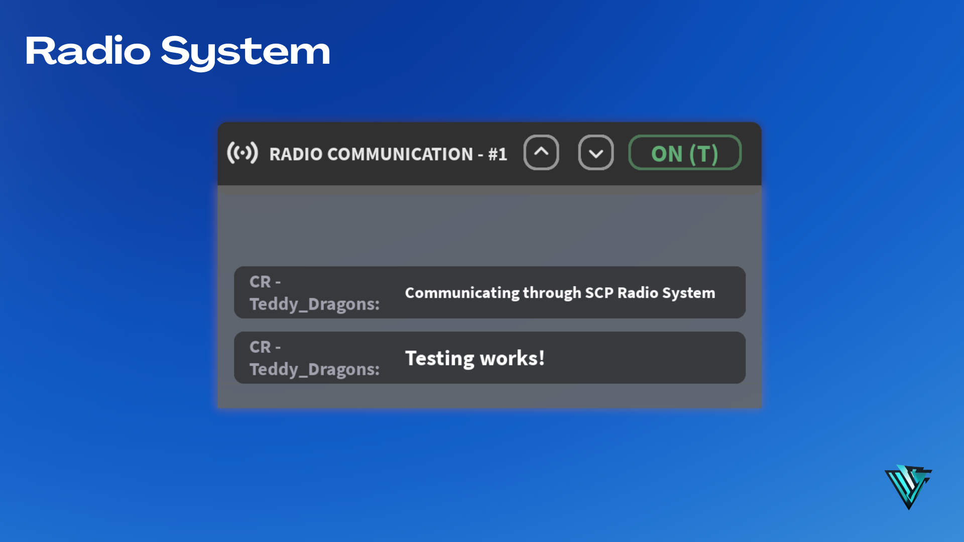 Radio System | BuiltByBit