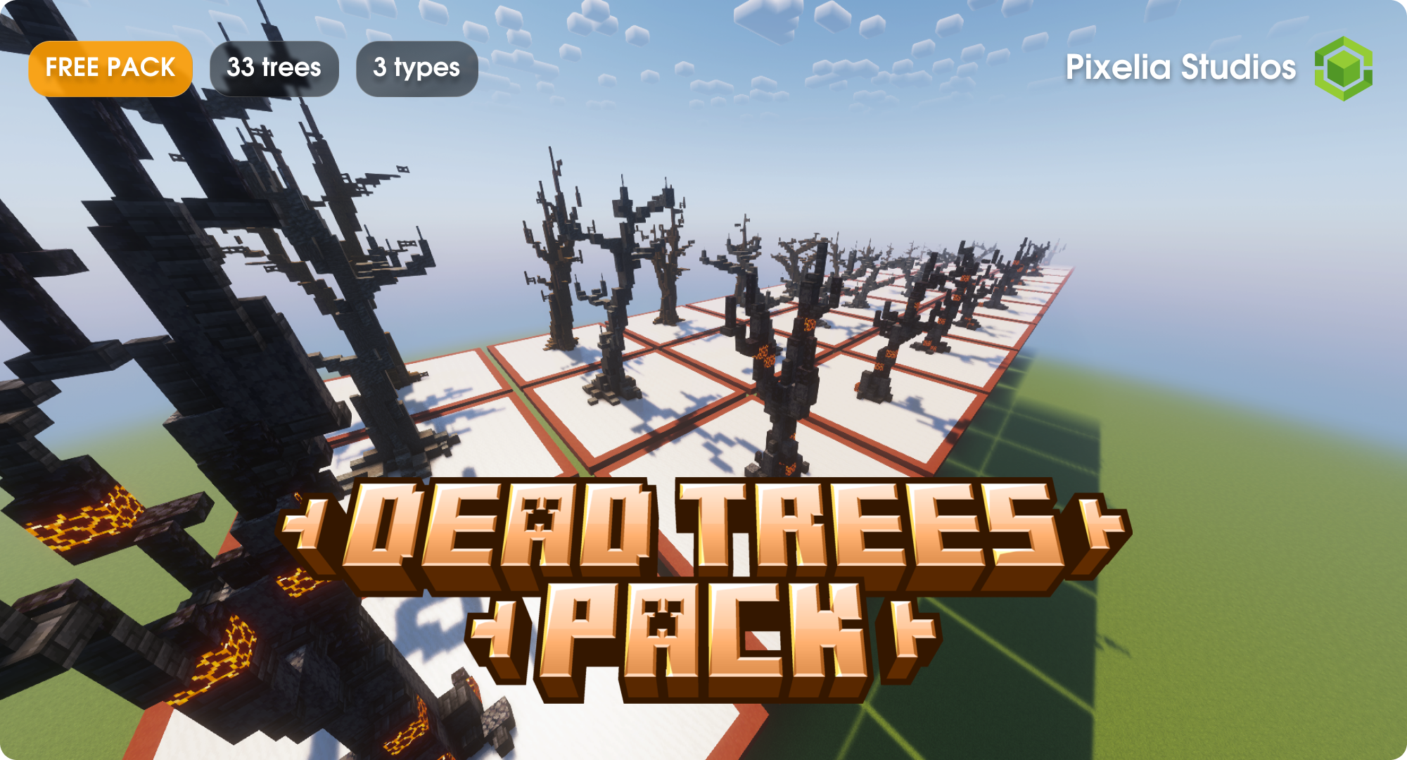 Free Dead Trees | 33 trees | 3 types | BuiltByBit