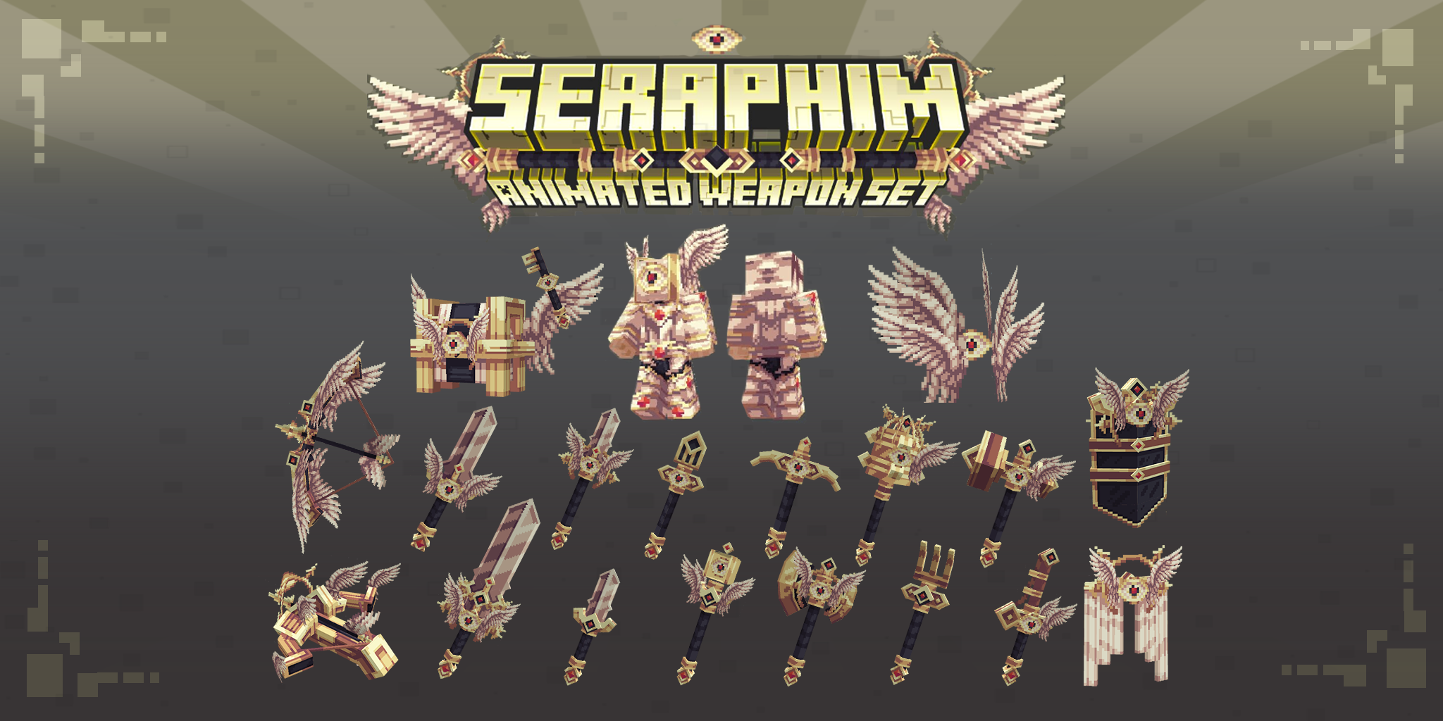 Seraphim Animated Weapon Set | BuiltByBit