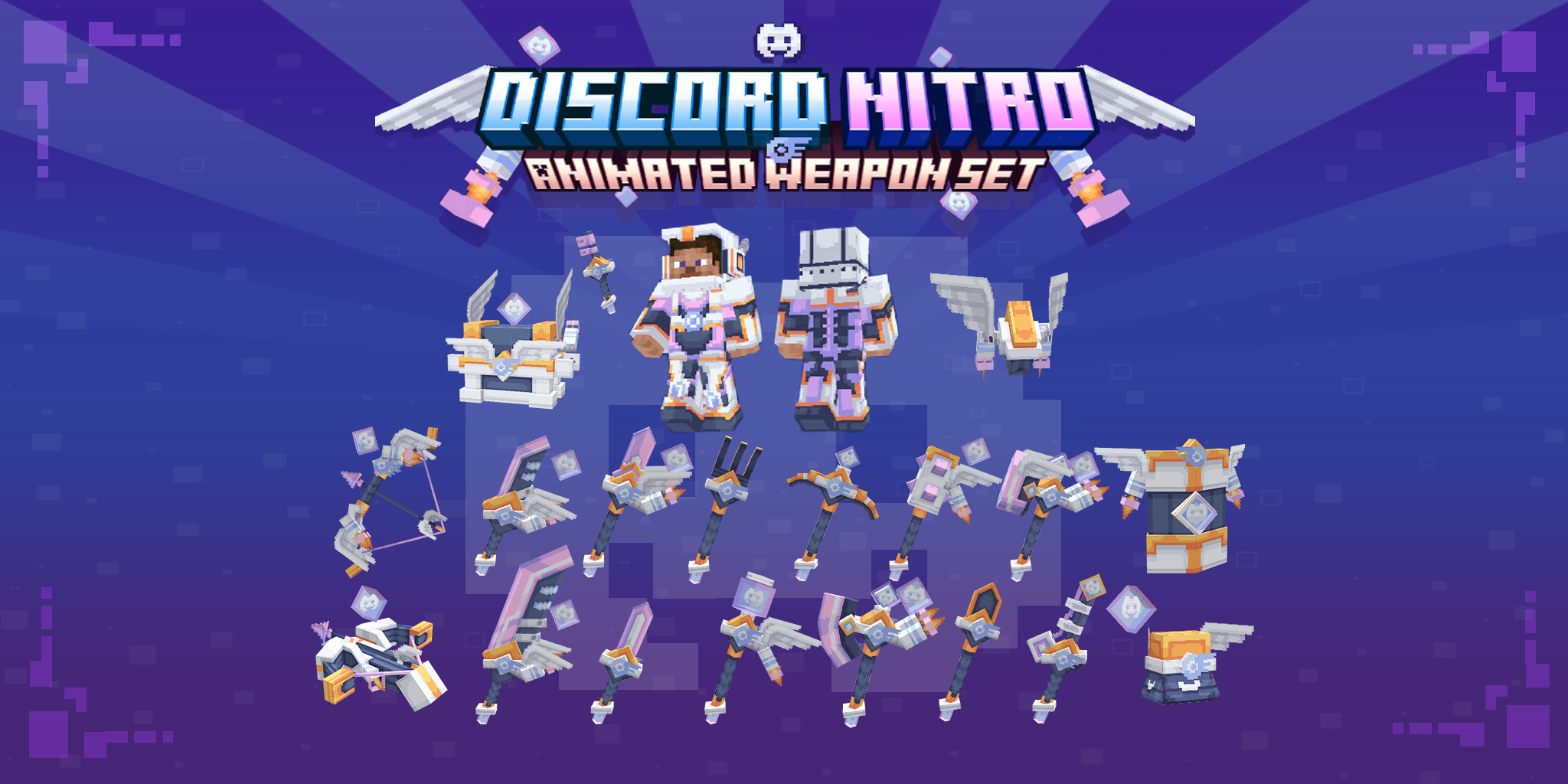 Discord Nitro Animated Weapon Set | BuiltByBit