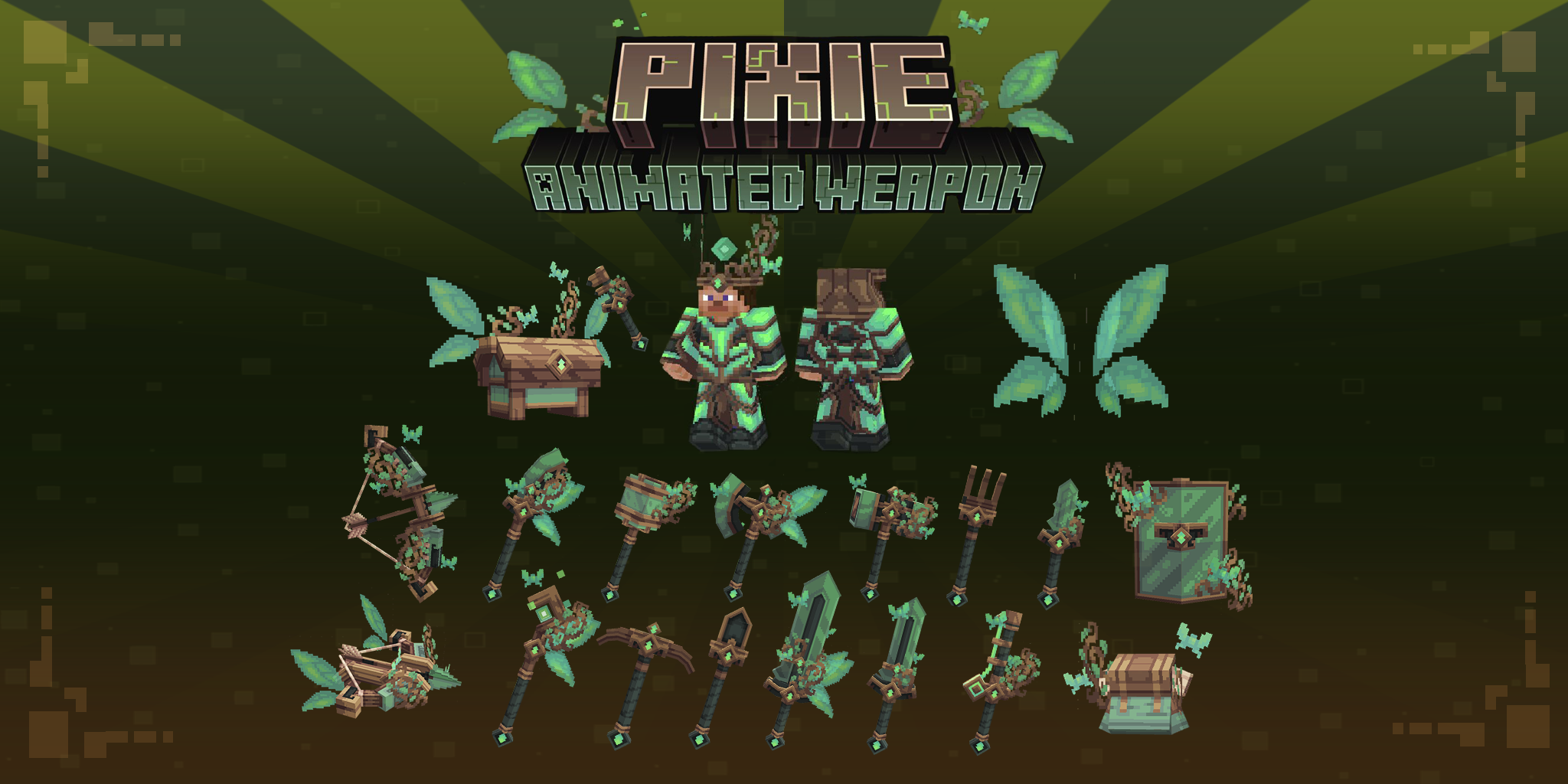 Pixie Animated Weapon Set | BuiltByBit
