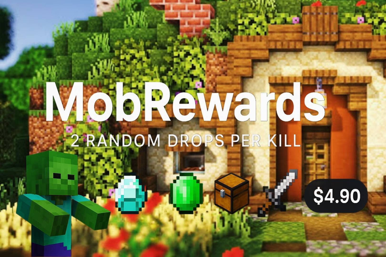 Mob Kill Rewards | random Items | BuiltByBit