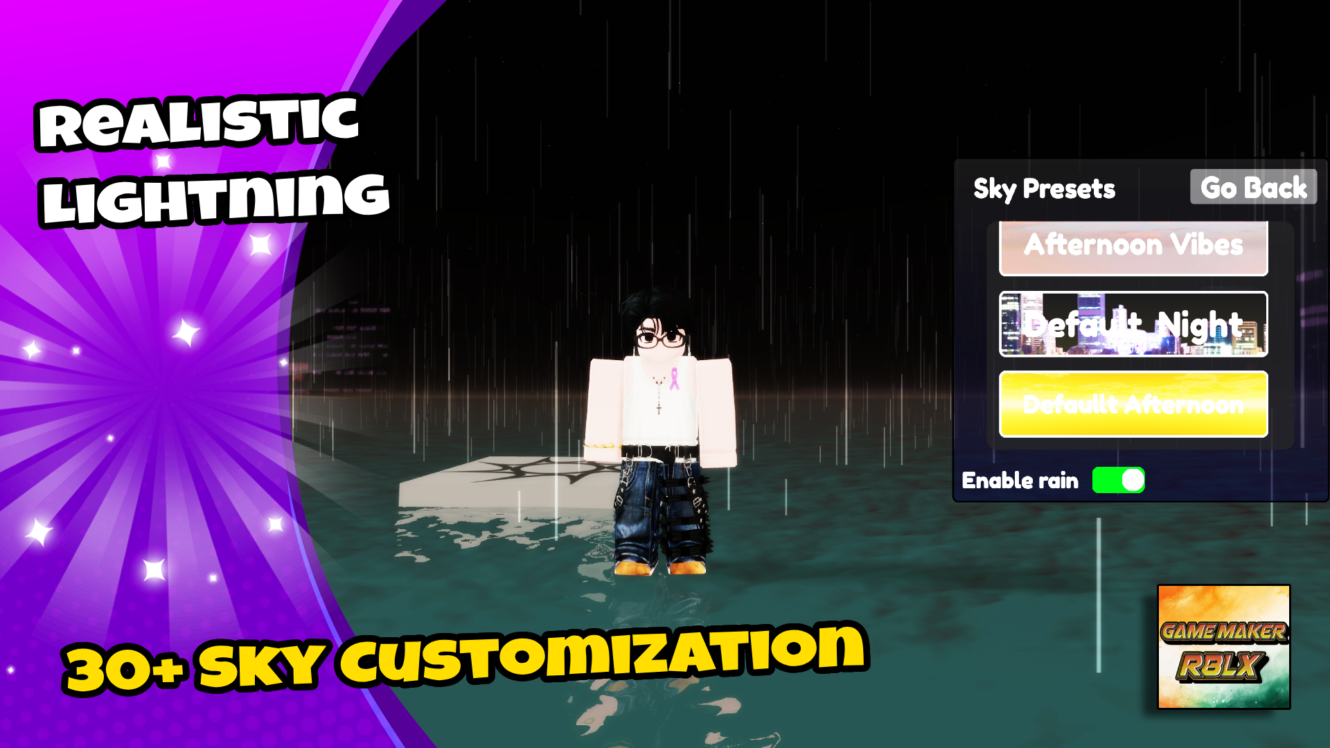 Sky 30+ - Realistic Lightning | BuiltByBit