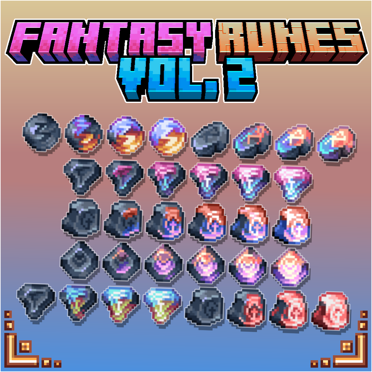 Fantasy Runes Vol 2 | BuiltByBit