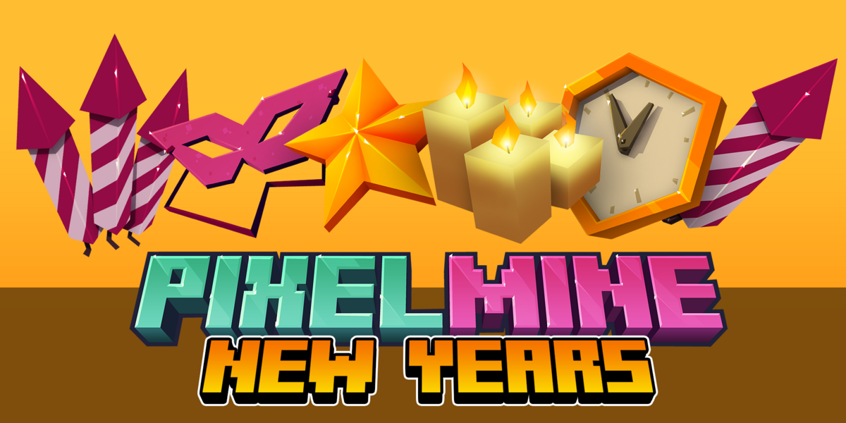 PixelMine | New Years Icons | BuiltByBit (MC-Market)