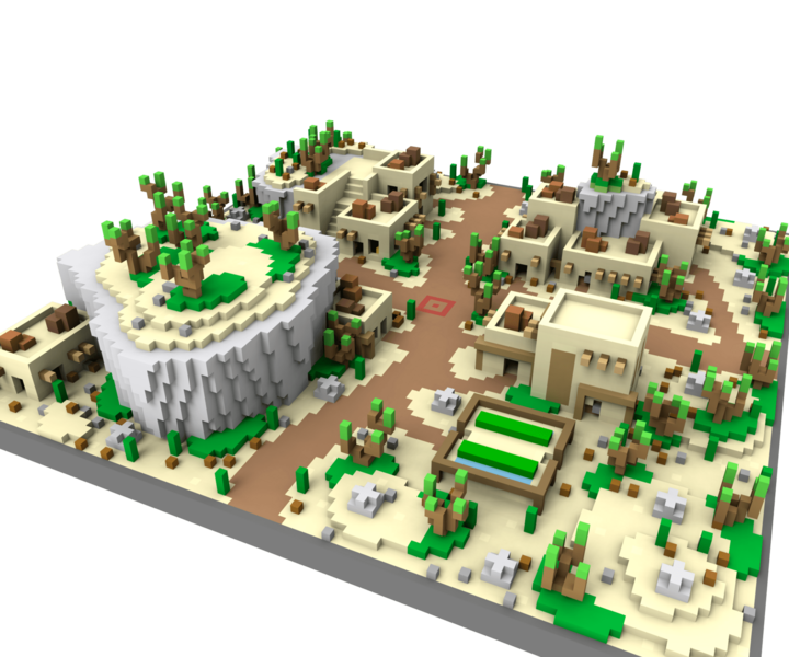 Desert Village KOTH | BuiltByBit (MC-Market)