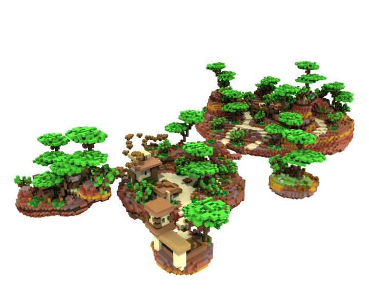 Mesa Village Floating Spawn | BuiltByBit