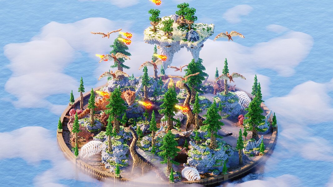 PVP ARENA - Dinosaur Arena - 300x300 | BuiltByBit