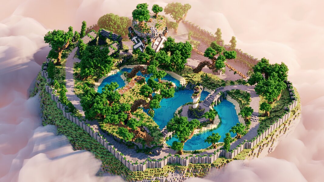 -| PVP ARENA |- Natural look | 200x200 | BuiltByBit (MC-Market)