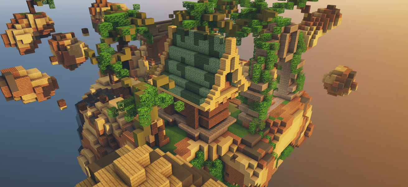 Tropical Floating Island | Hub/SkyBlock | BuiltByBit