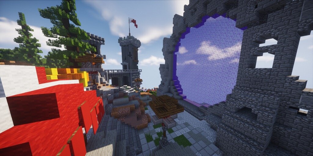 Elven Portal Floating Hub | 1.8+ | BuiltByBit