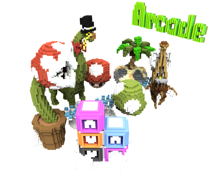 Arcade Spawn / Waiting Lobby | BuiltByBit (MC-Market)