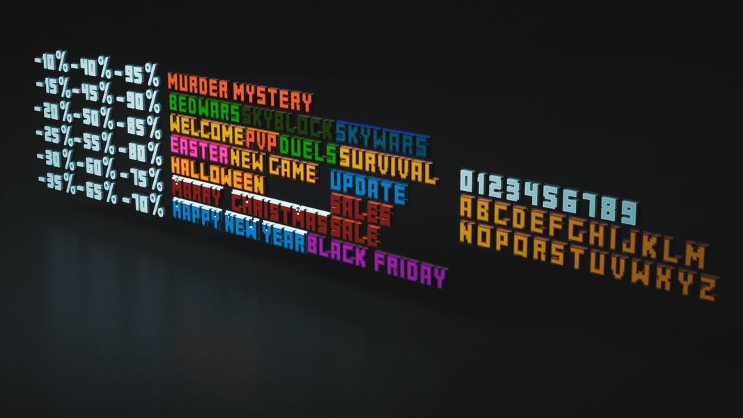 Text Assets Pack | BuiltByBit