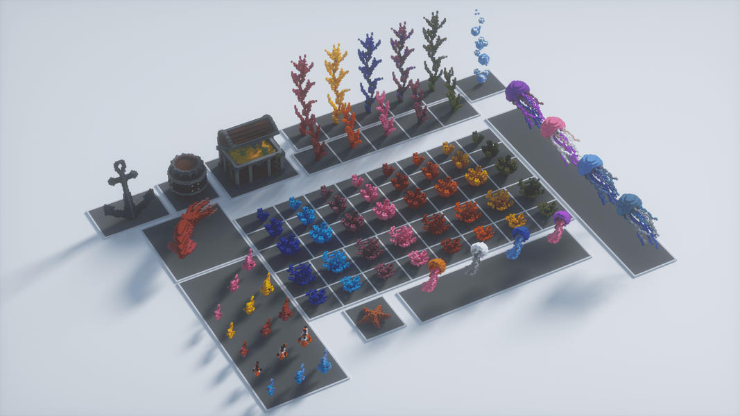 Underwater Assets Pack | BuiltByBit