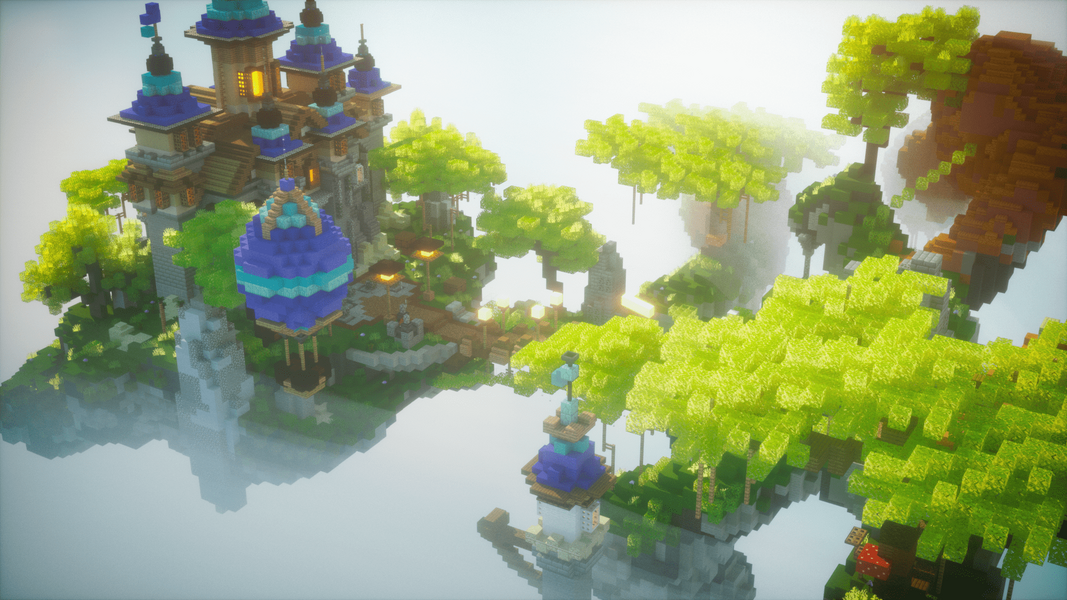 Cyan Castle Lobby | BuiltByBit (MC-Market)