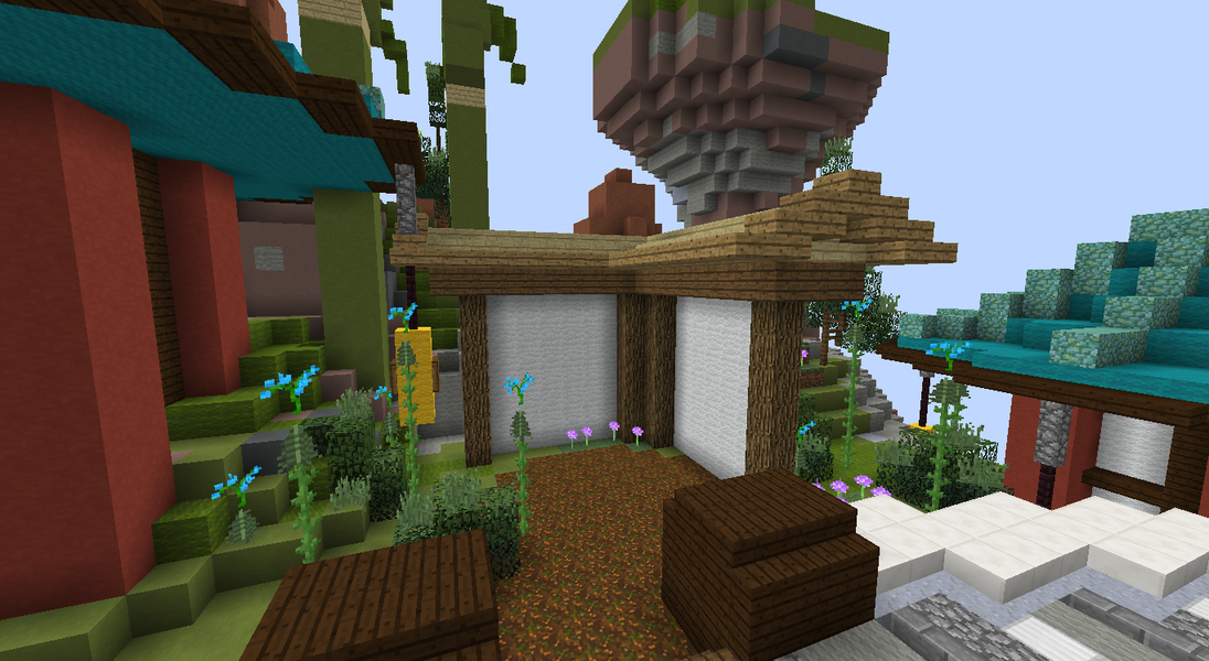 Oriental Sky Temple Lobby | BuiltByBit