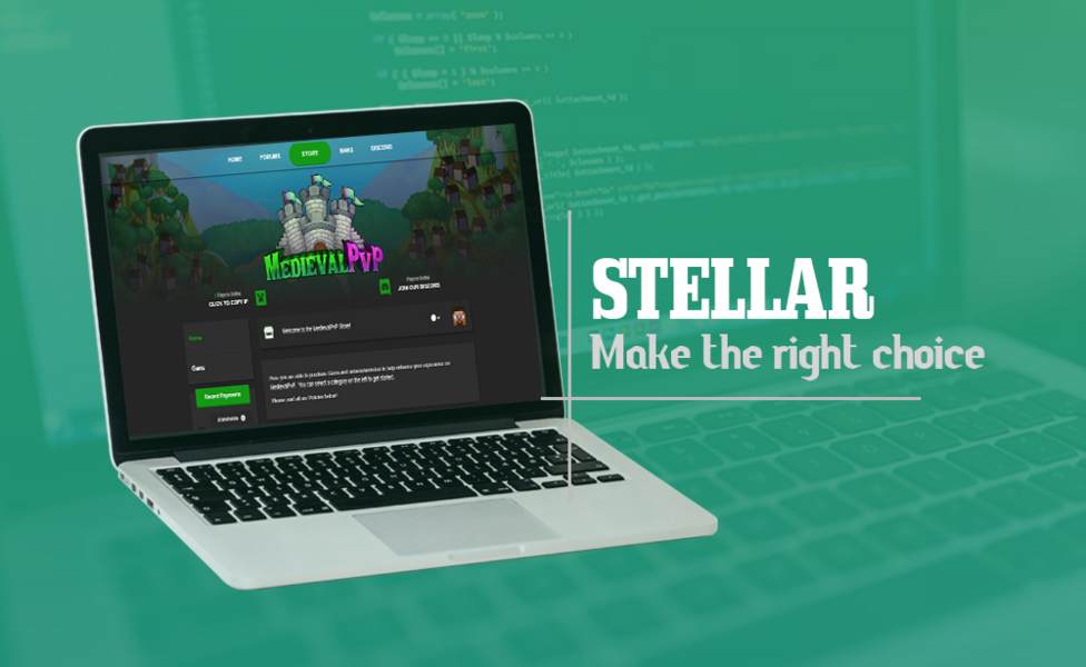 Stellar - Tebex/Buycraft Theme | BuiltByBit (MC-Market)